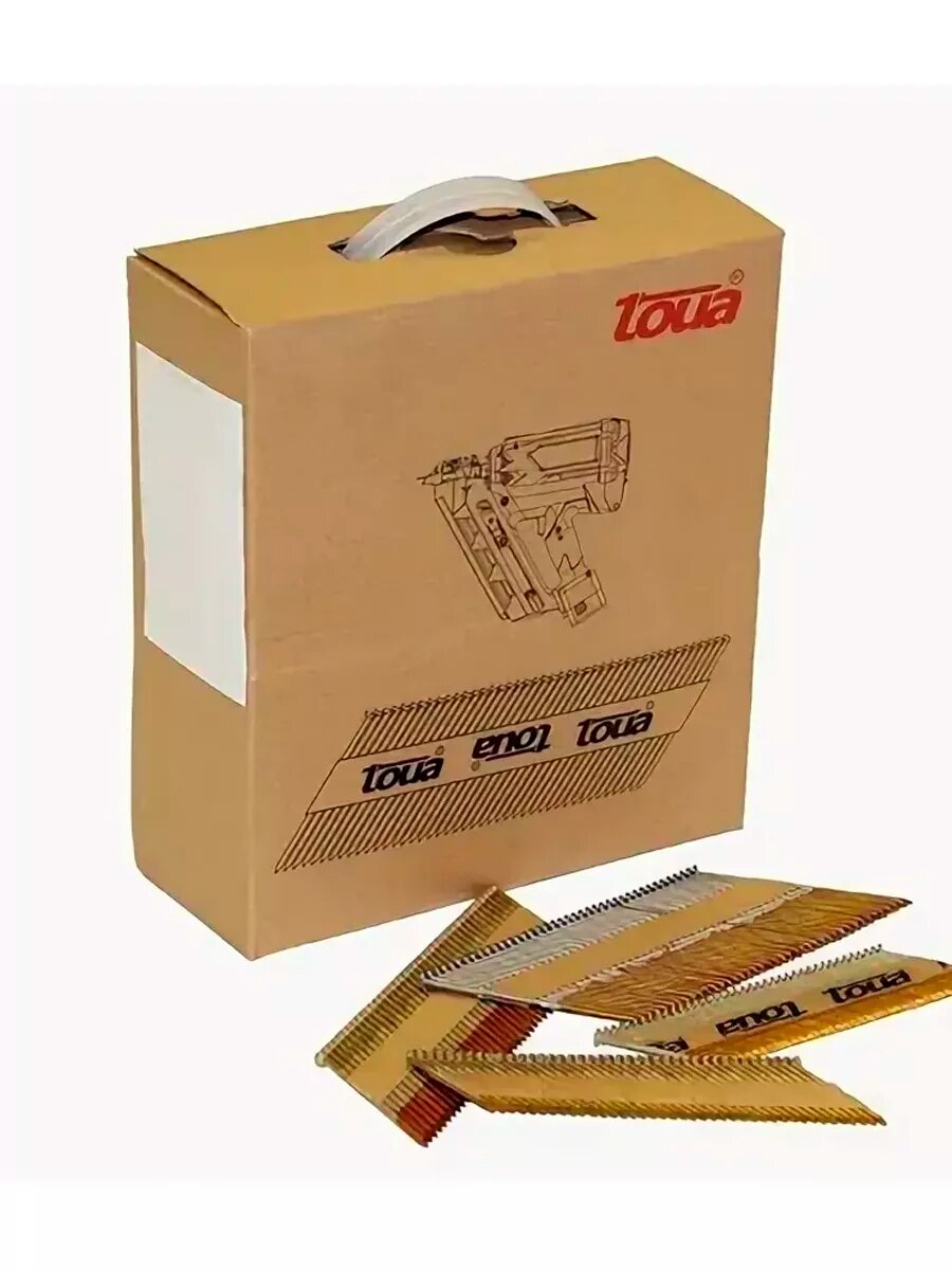 TOUA Реечные гвозди по дереву с покрытием 2,87х50 мм 3000шт