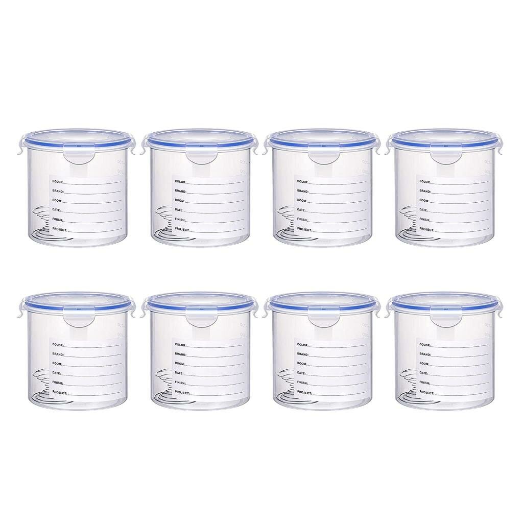 Воздушно-герметичные контейнеры для хранения краски (8 шт.), B