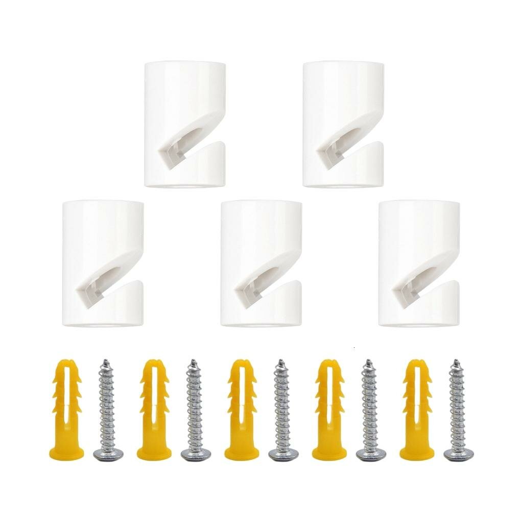 Крепёжные крючки для люстр, Белый