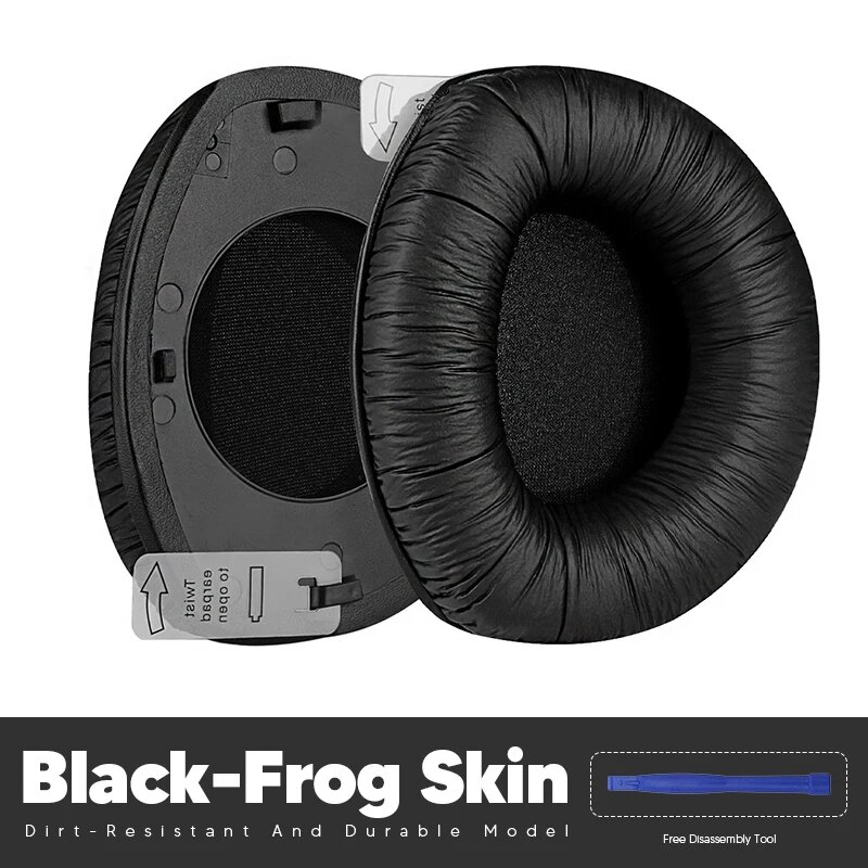 Амбушюры Black-Frog Skin Sennheiser RS HDR 160 170 180 190, Forg Skin