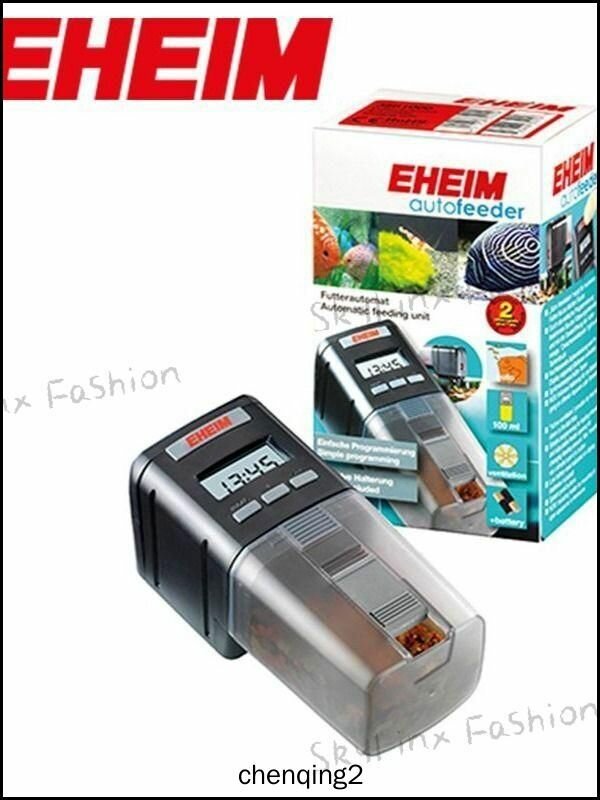 Автоматическая кормушка для рыбы EHEIM Компактное оборудование с загрузочной камерой; в основном для хлопьевидных кормов