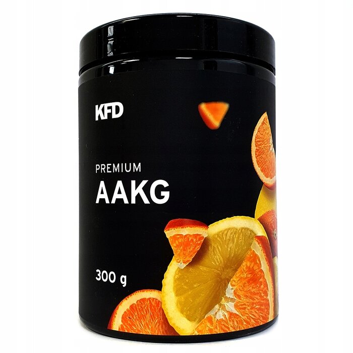 Аргинин альфа-кетоглутарат KFD Premium AAKG (300 гр) (апельсин-лимон)