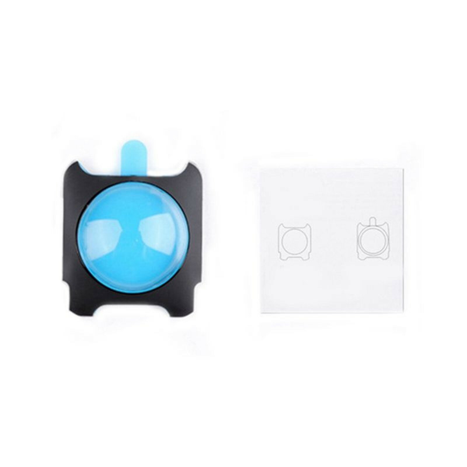 Защитные пленки MyPads для объектива Insta360 OneRS/R комплект из 2 шт с держателем
