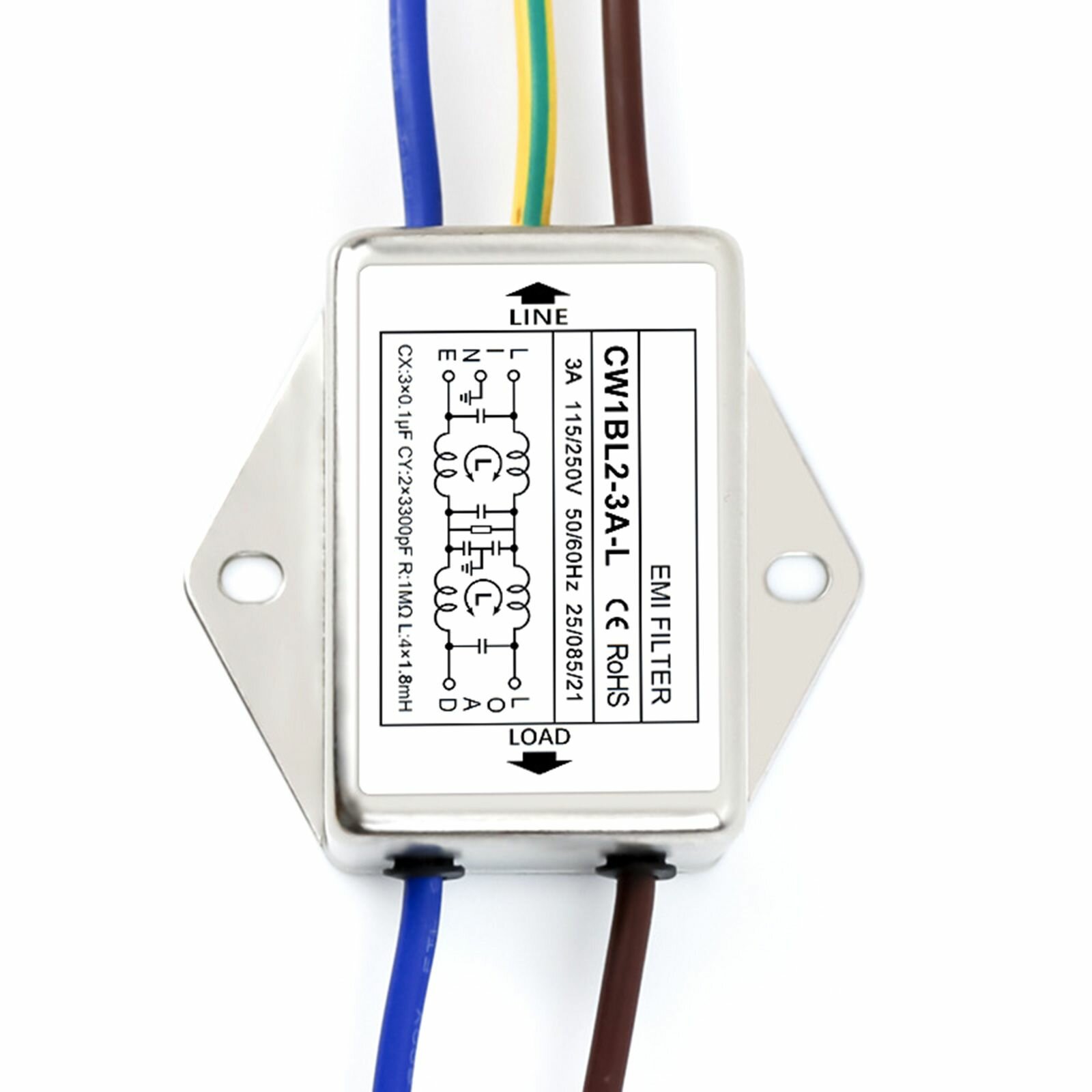 Фильтр электромагнитных помех 250В для защиты бытовой техники