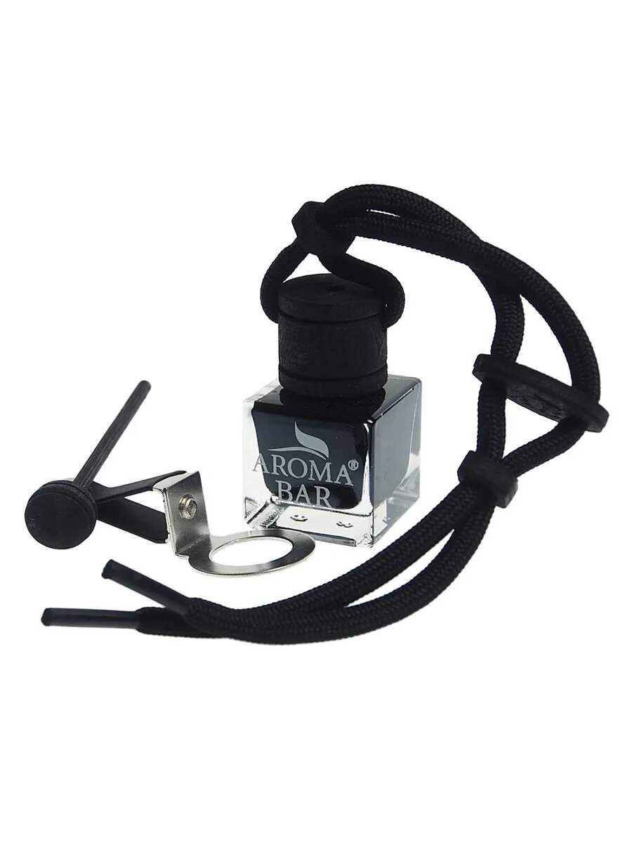 Ароматизатор подвесной жидкосный (дефлектор) 2в1 (Black king) 7мл AROMA BAR