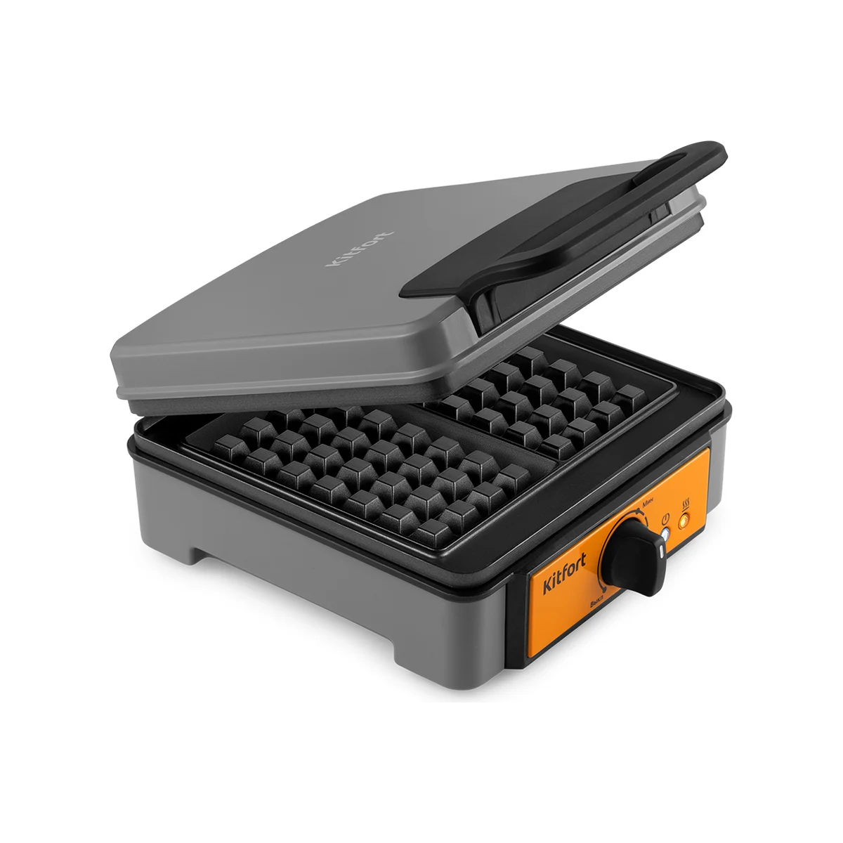 Вафельница электрическая КТ-1694 серый