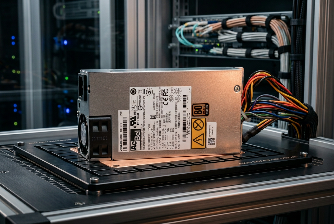 Блок питания Asus 0A100-00011700, мощность 250Вт, форм-фактор 1U