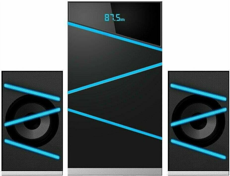 Колонки для компьютера с сабвуфером 2.1, 24 Вт. GM-420