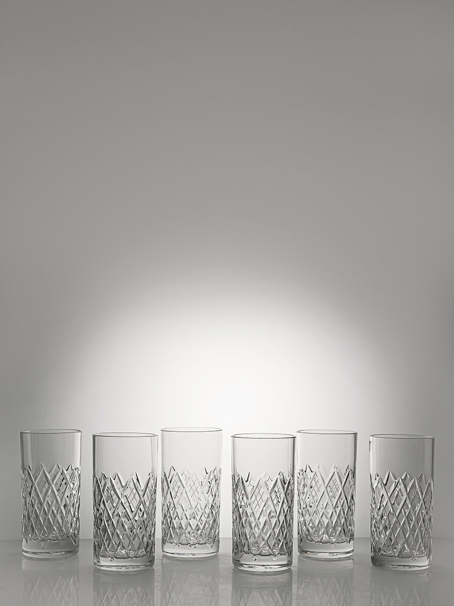 Набор стаканов для коктейля 330гр (6шт) 5107/330-800/91а высокий Неман Стеклозавод