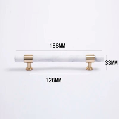 Ручки для шкафов C 2923 128 white