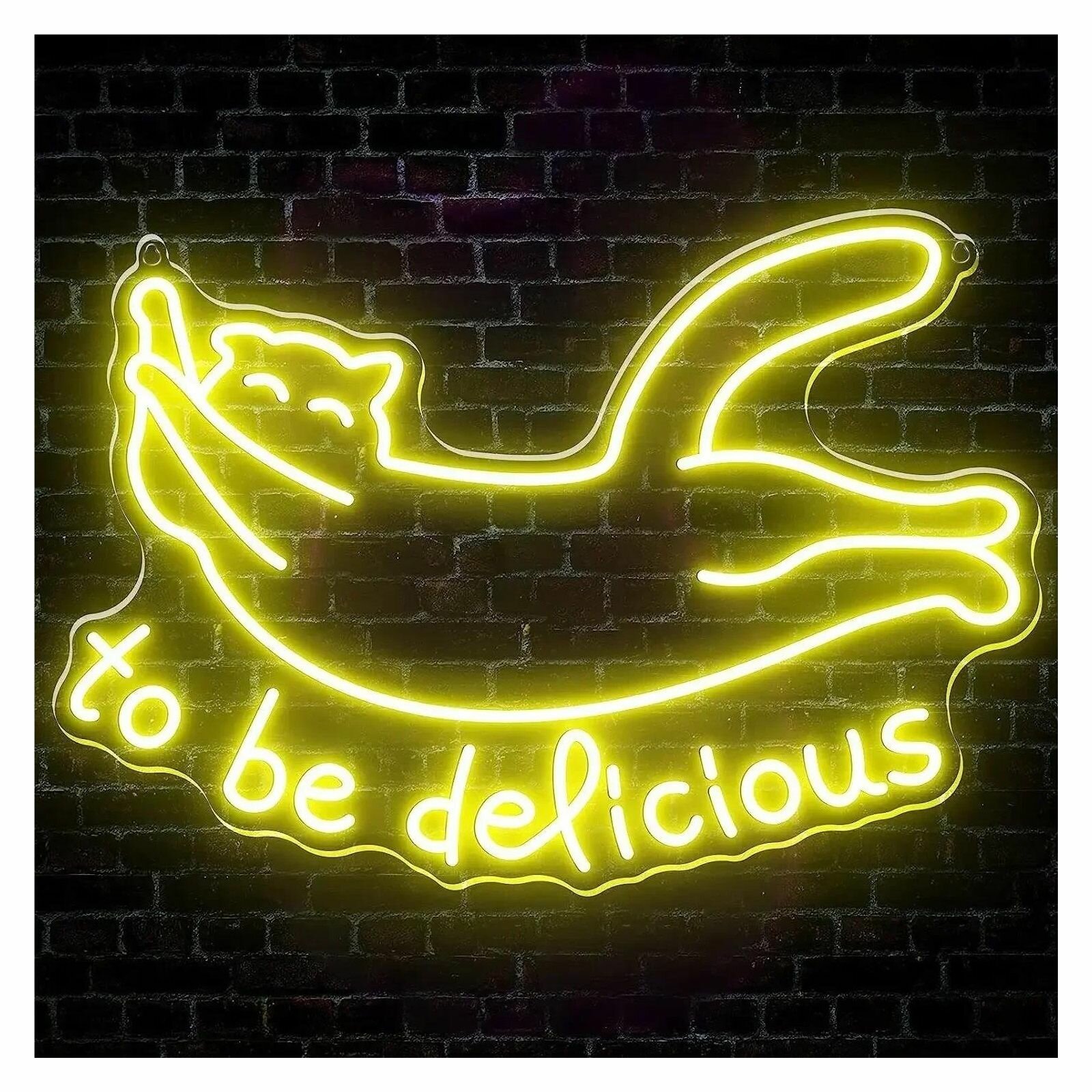 To Be Delicious Неоновая Вывеска 40,6смx30,4см