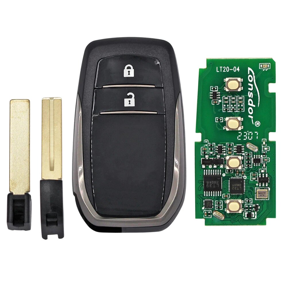 Универсальный смарт-ключ Lonsdor LT20-4 8A для Toyota Lexus для K518 K518ISE и KH100+ белый
