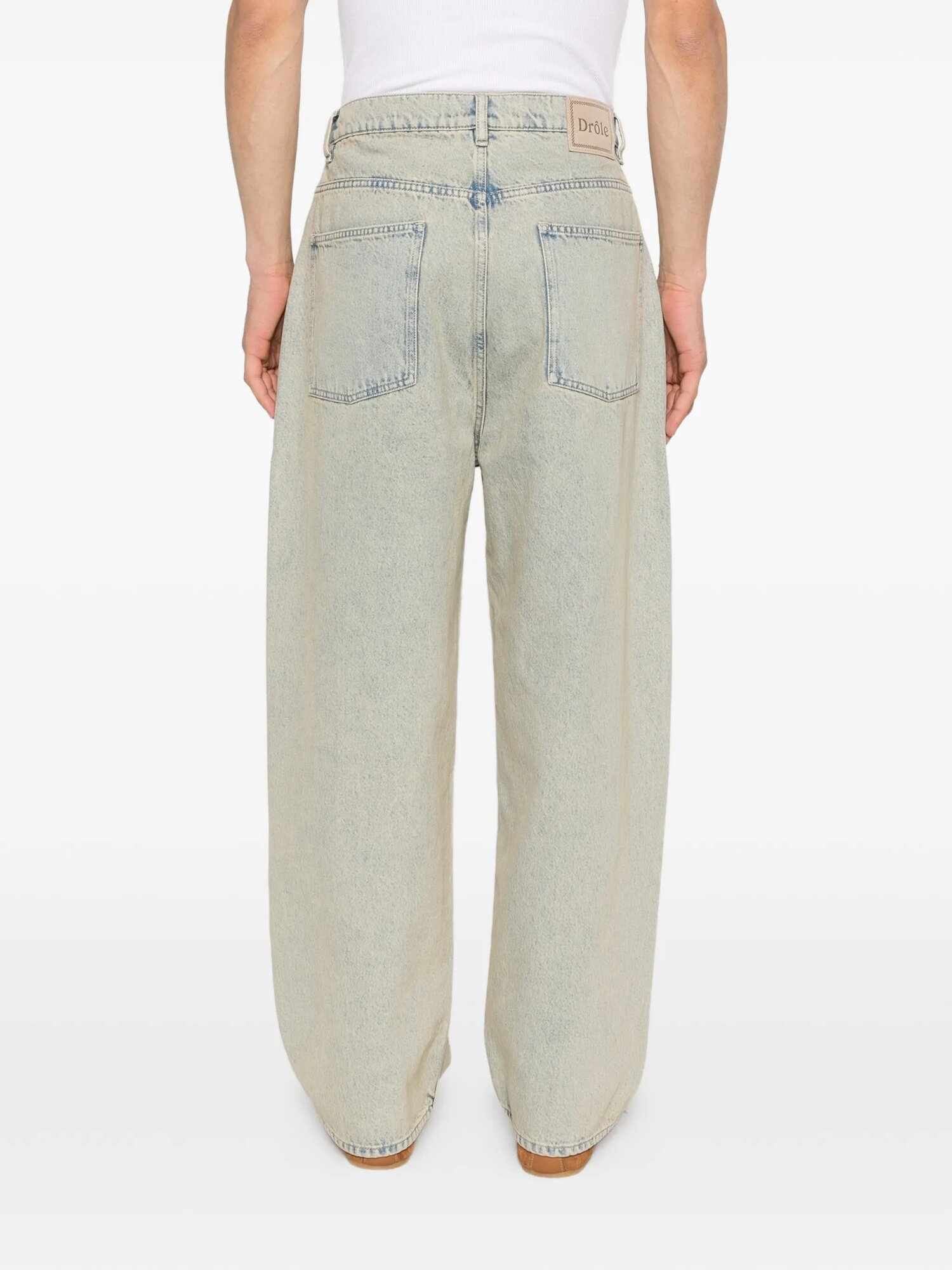 Джинсы Drole de Monsieur Five-pocket baggy jeans, размер M, синий — фото 1
