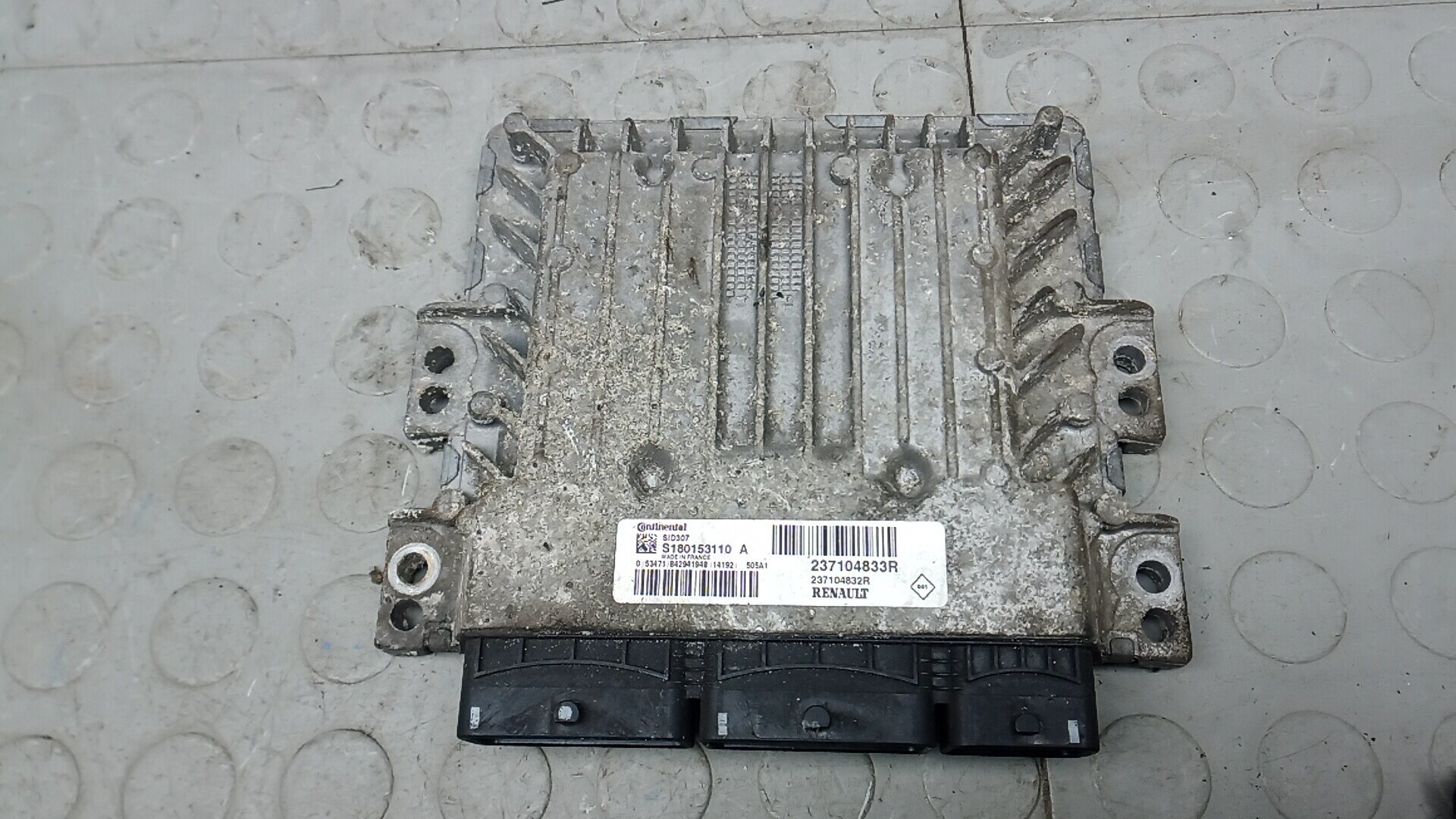 Блок управления двс RENAULT MEGANE 3, Номер 237104833r