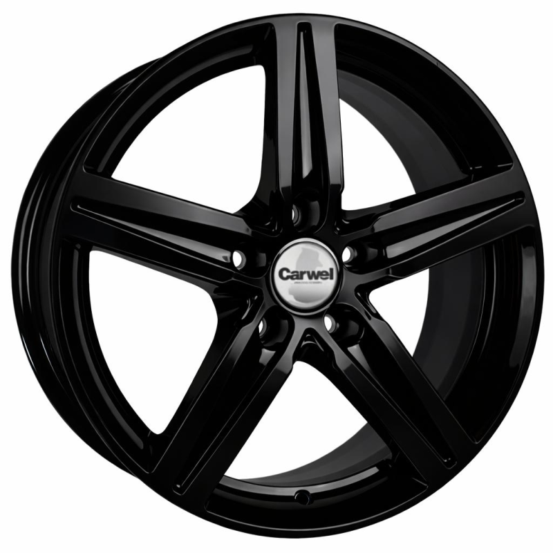Диск колесный Carwel Вилюй 7,0x17 5x114,3 Dia67.1 ET45 цвет BK