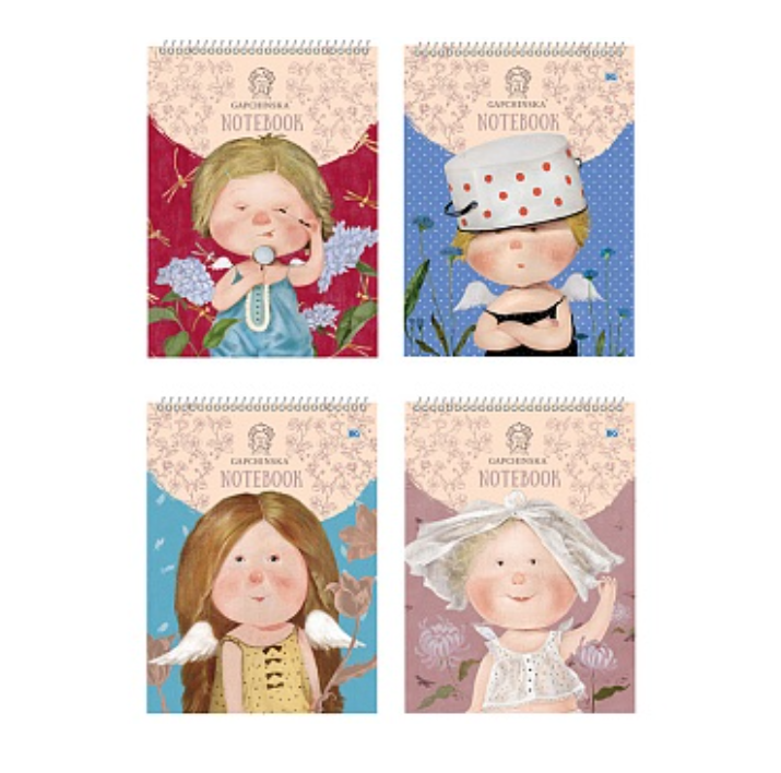 Блокнот А5 60 листов клетка "Gapchinska"