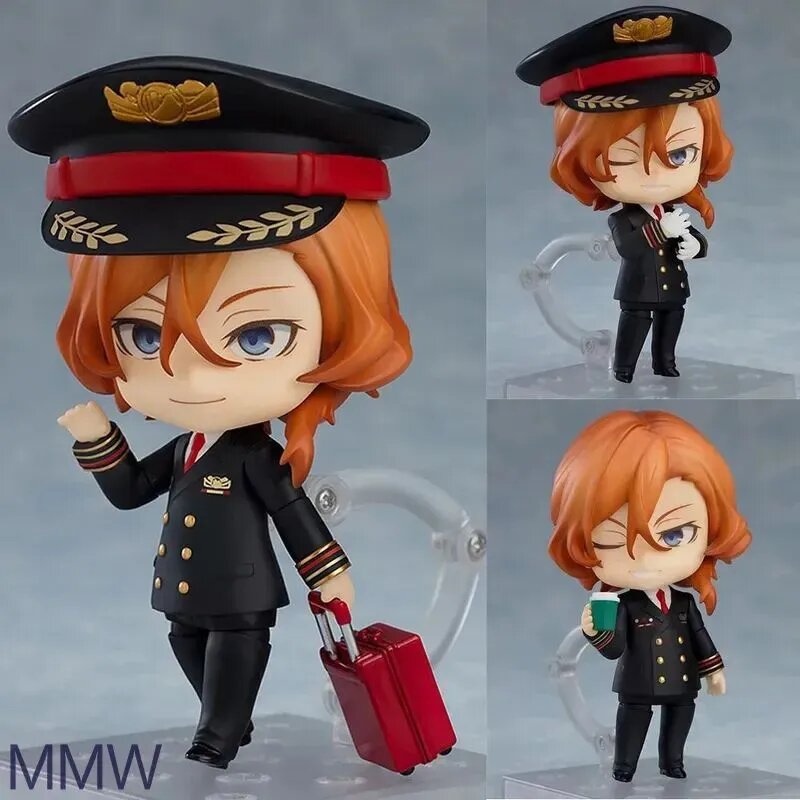 Фигурка Проза бродячих псов Чуя Накахара Версия для аэропорта / Bungo Stray Dogs Chuya Nakahara Нендороид (10cm) 1415