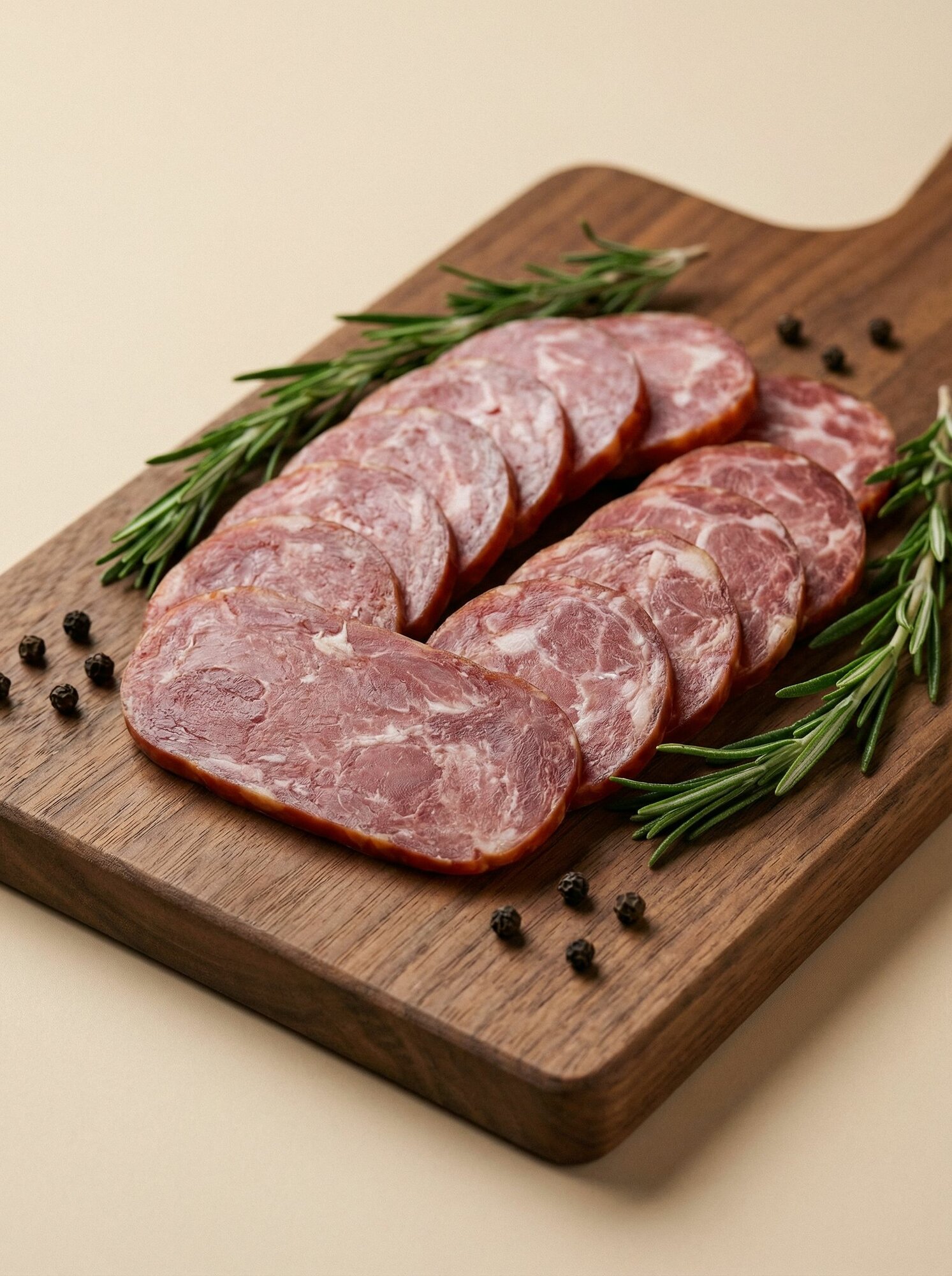 Ласунак Мраморный "Колбаса сыровяленая" 420 гр