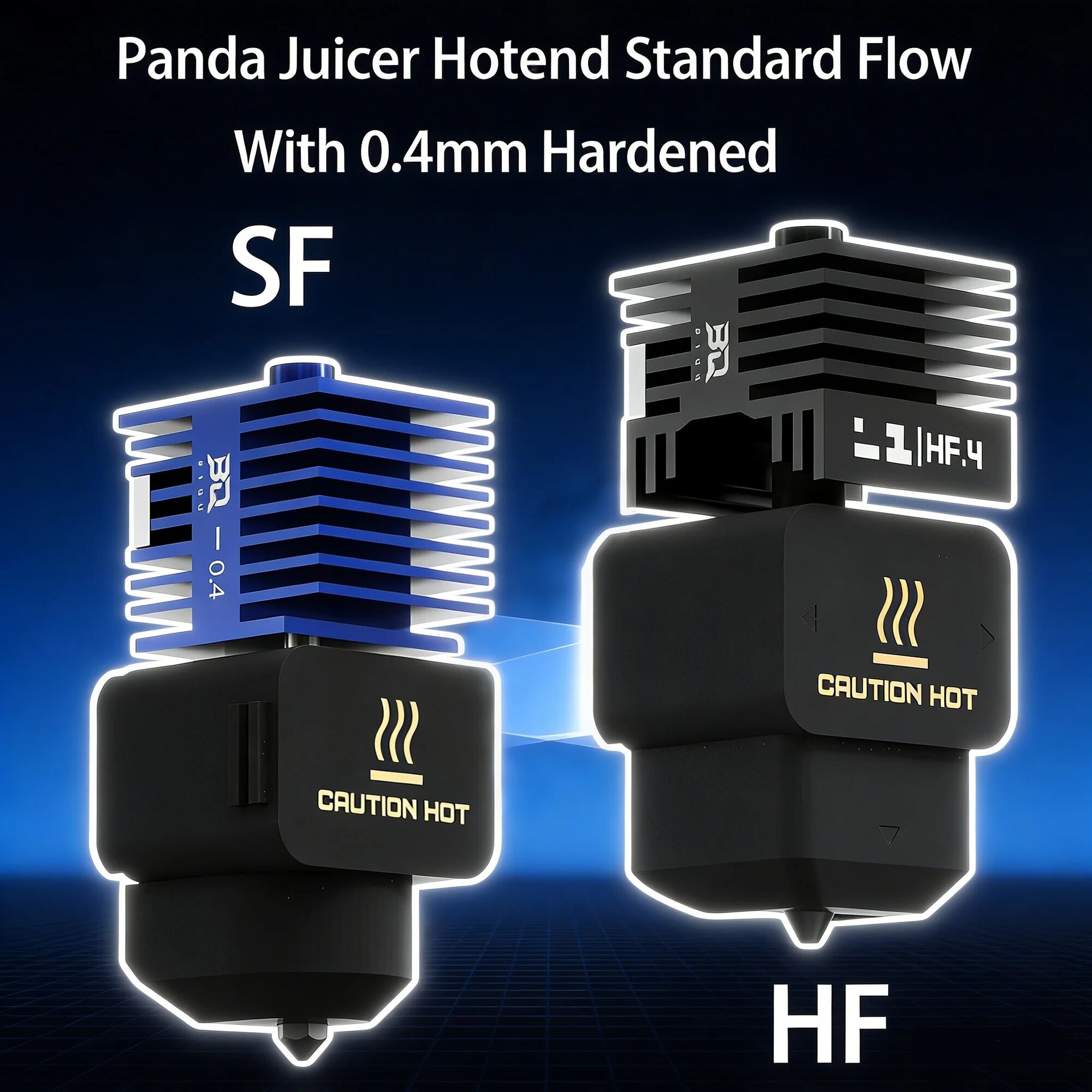 BIQU Panda Juicer Hotend 0.4/0.6/0.8 мм для Bambu Lab 2PCS, Only 0.4mm nozzle