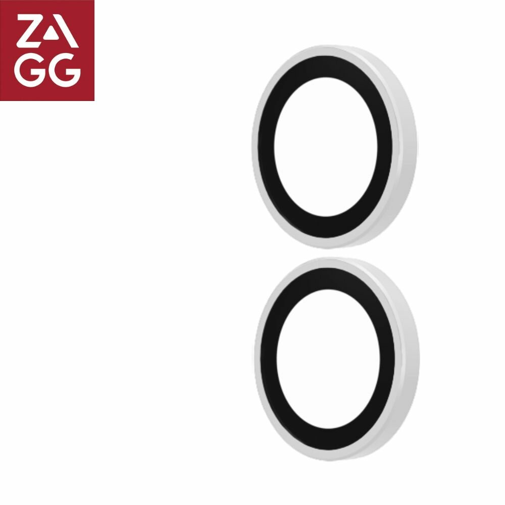Защитные стекла для iPhone 17 / 16 Plus / 16 на камеру ZAGG Camera Lens Protection Silver, 100119949