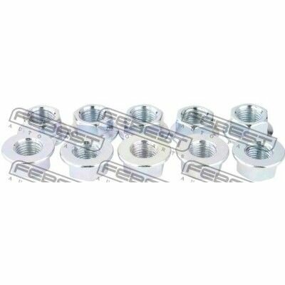 Гайка с буртиком FEBEST 0431-004-PCS10 Mitsubishi Lancer Cy, Cz 2007.03- Eur М12x1,25x23,5 мм, комплект 10 шт, цена за комплект