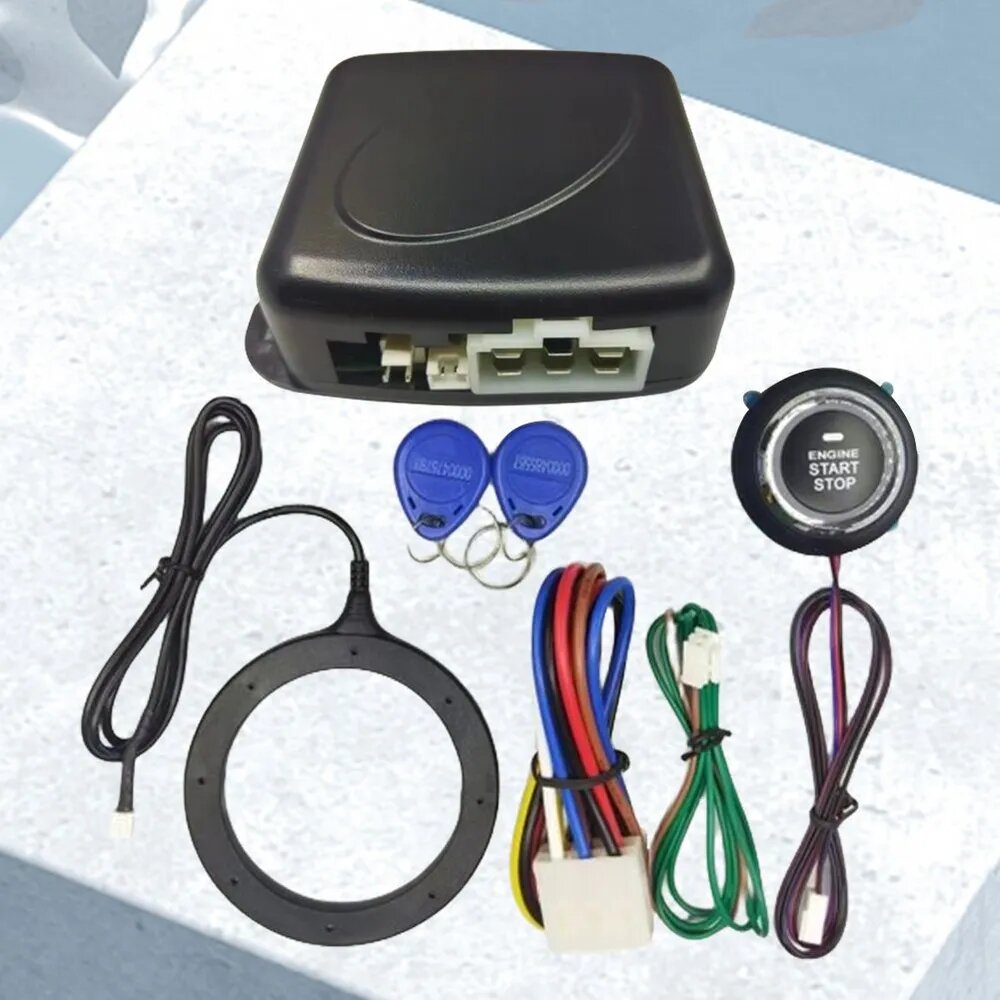 Milochic Устройство противоугонное для автомобилей 12V с кнопкой Engine Start Stop