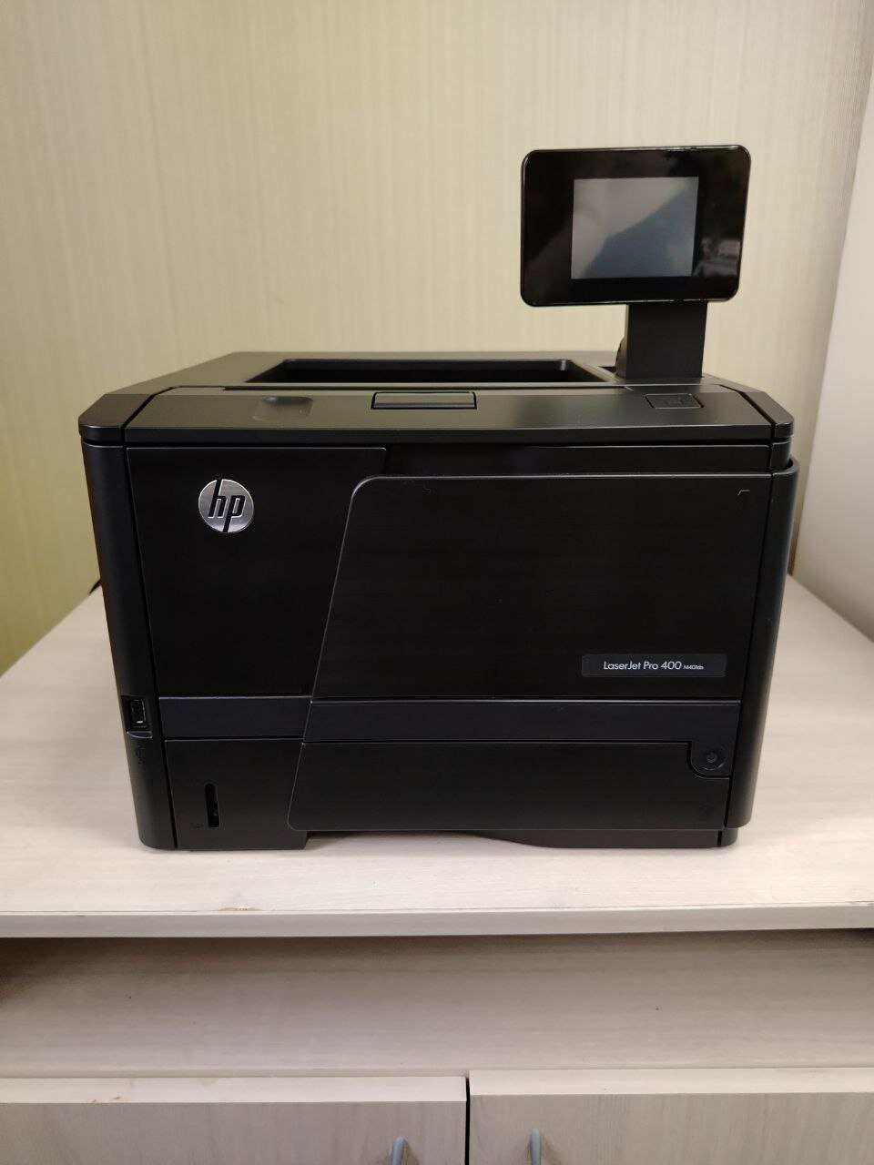 Принтер лазерный HP LaserJet Pro 400 M401dn для офиса, сетевой, автоматическая двусторонняя печать