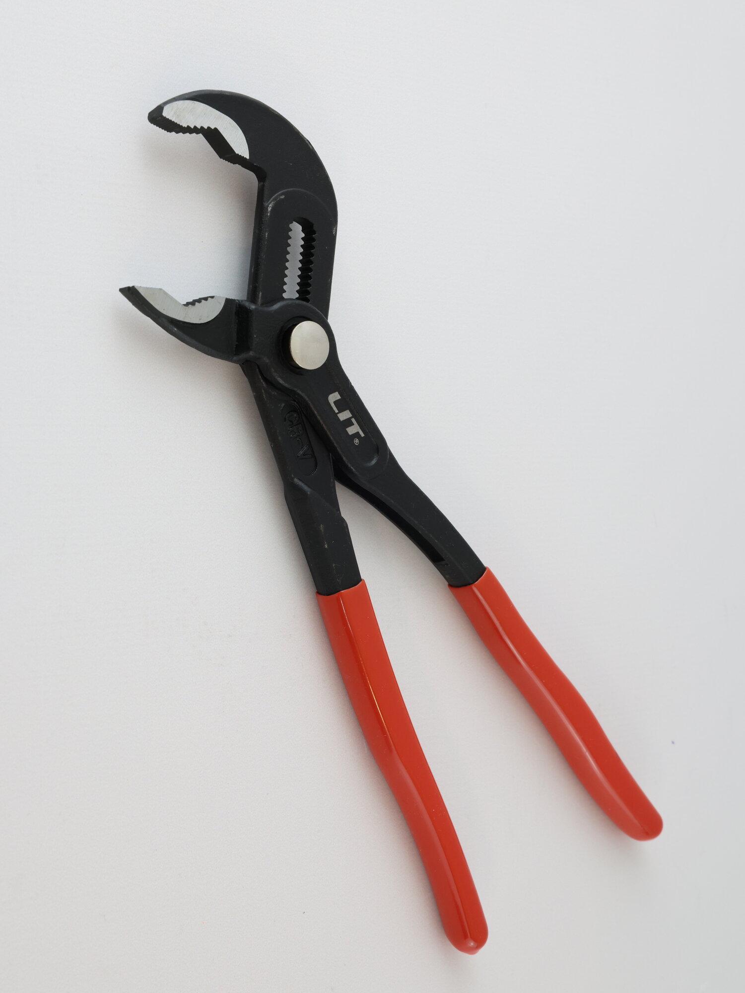 Клещи переставные с кнопкой LIT, 10", 250мм, прорезиненные ручки