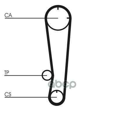 Ремень ГРМ Mazda 323 1.1/1.3/1.5/1.6 85-89/121 1.1/1.3 88-91 Continental арт. CT603