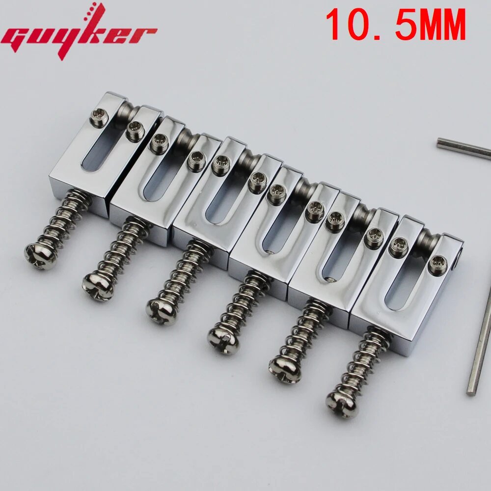 GUYKER Седло для гитары ST, 10.5MM CR