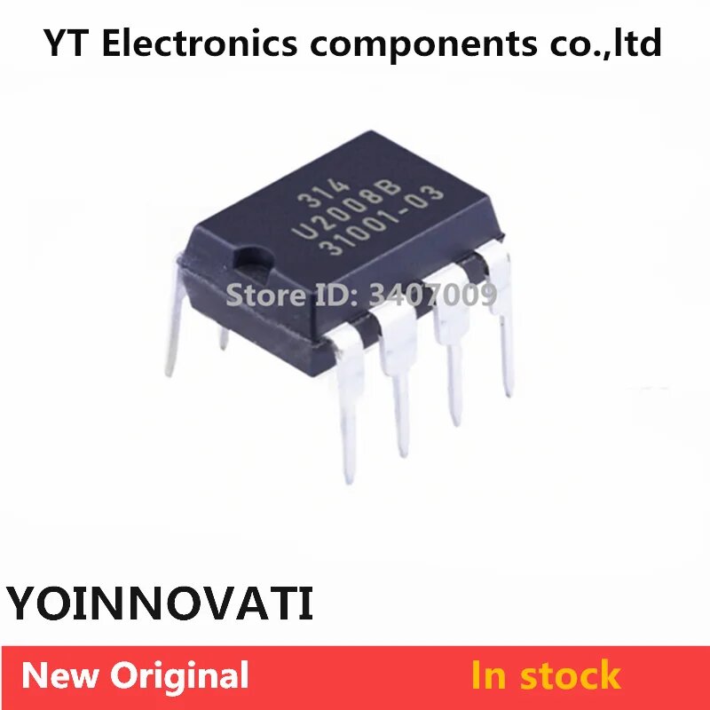 Разъем YOINNOVATI U2008B DIP-8, цвет U2008B