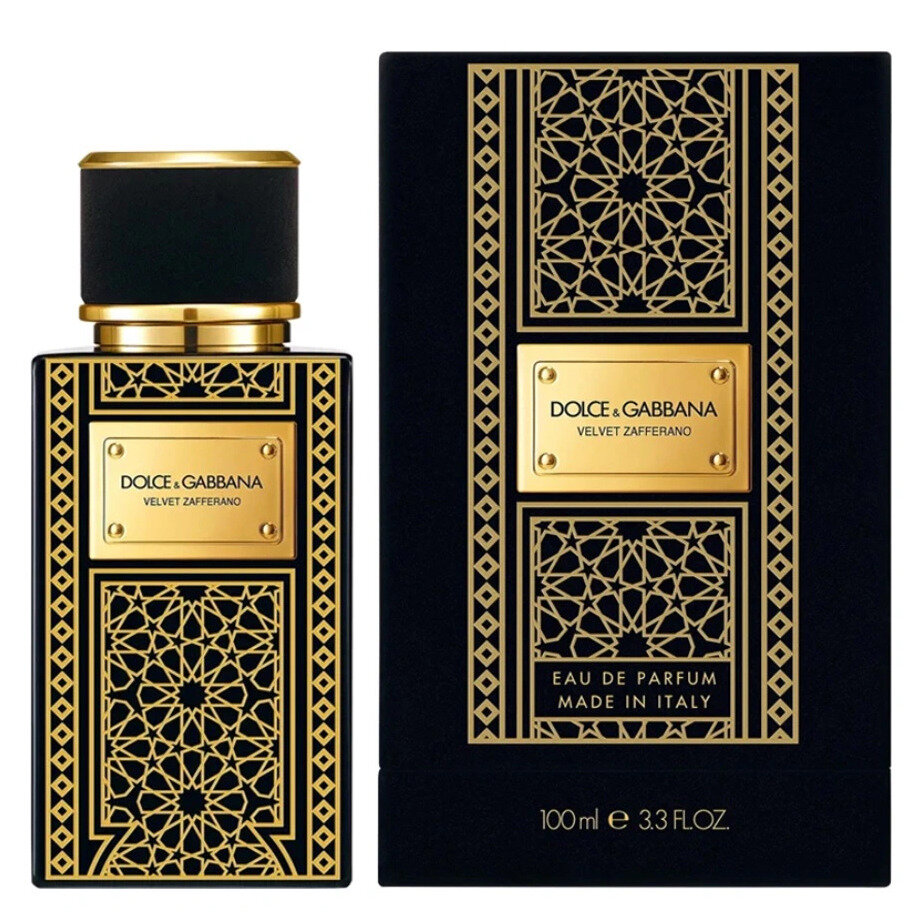 Парфюмерная вода Dolce & Gabbana Velvet Zafferano Limited Edition 100 мл унисекс / Вельвет Заффрано / Бархатный шафран