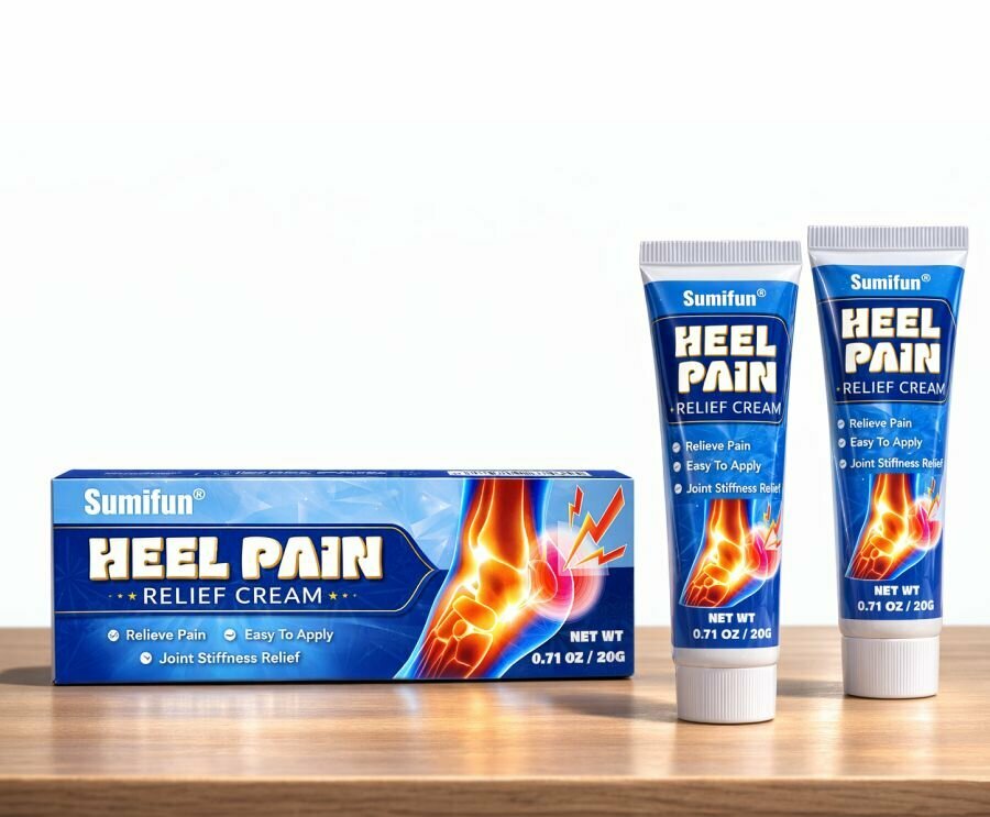 Мазь от боли в пятках 2шт при пяточной шпоре, 2*20 г