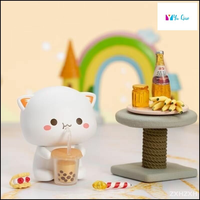 Эксклюзивные фигуркисюрпризы Mitao Cat от MINISO представлены в модели Kawaii