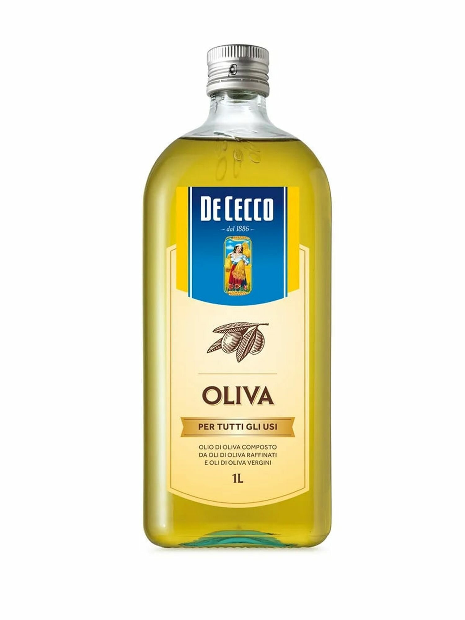 Масло оливковое De Cecco Oliva, 1л