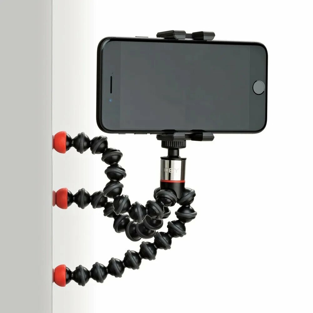 Штатив Joby GripTight ONE GP Magnetic Impulse с держателем для смартфона и пультом, черный/красный