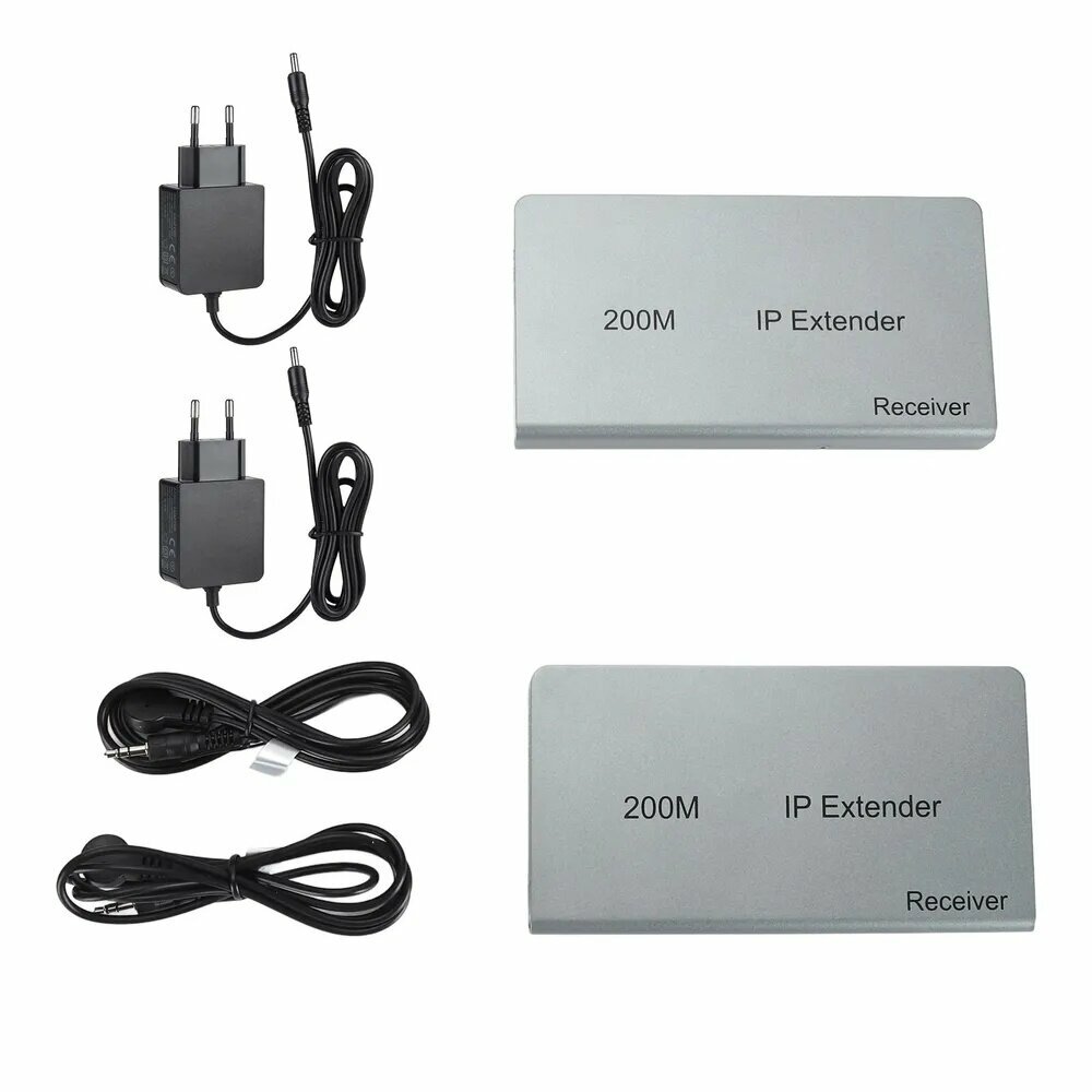 IP KVM-удлинитель 200M по сети