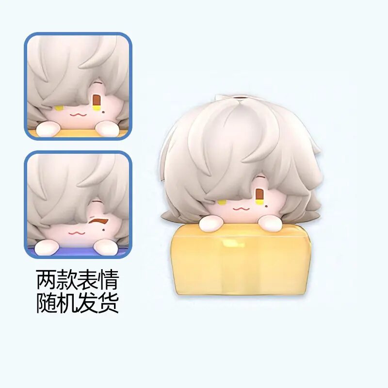 Фигурки-накладки для клавиш Honkai Star Rail Bandai: Джингл Юань, Кафка, Дань Хэн Style B