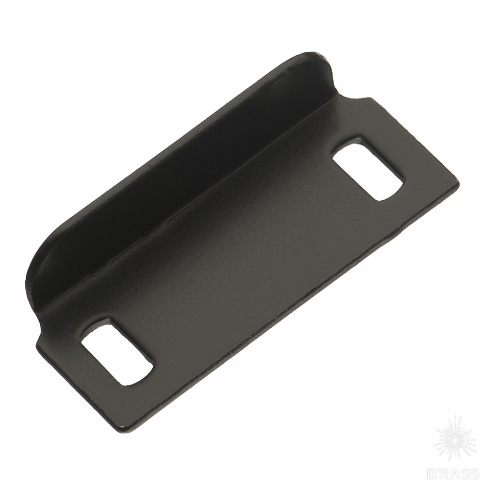 5522-14 Ответная планка для замка, цвет черный, Испанское качество