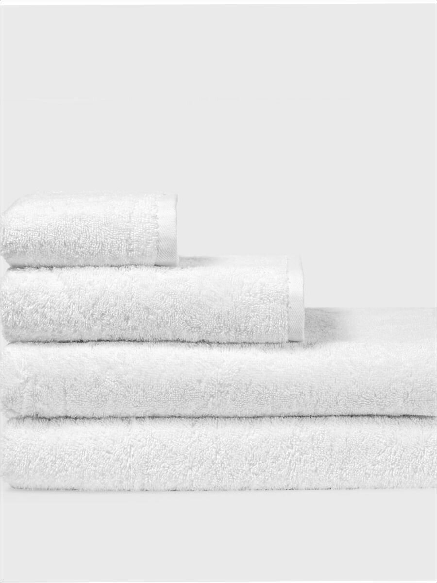 Полотенце Askona Home / Аскона для лица Plain Cotton 50x90 белый снег