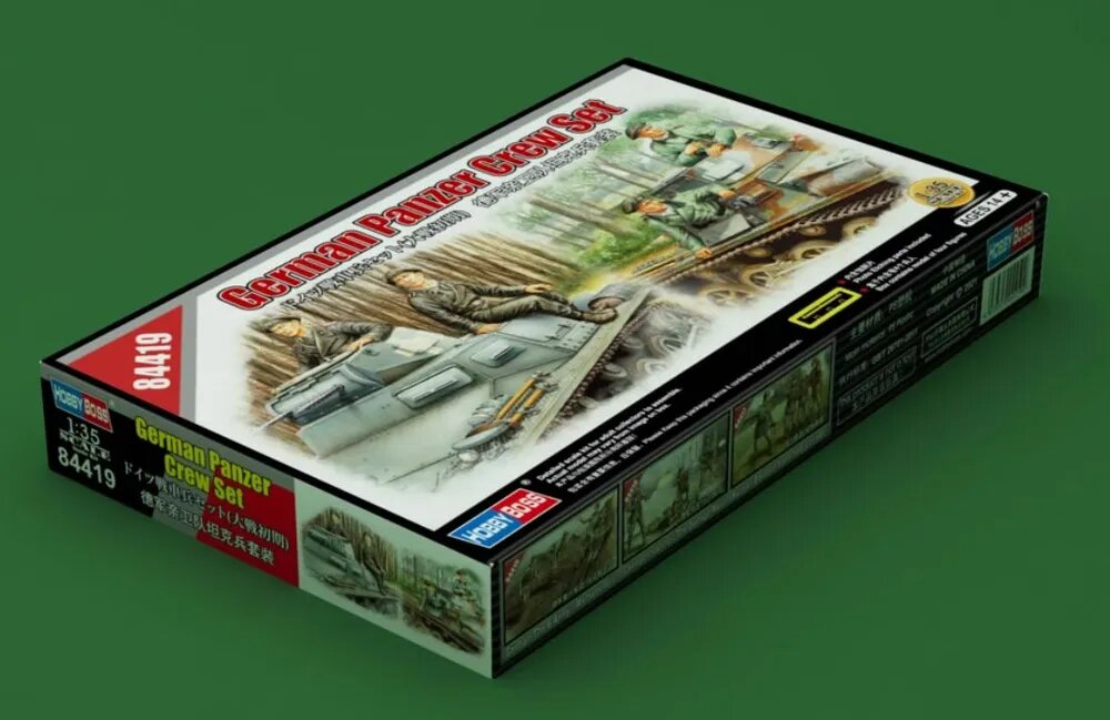 Hobbyboss 84419 1/35 Немецкий танковый экипаж набор ранней войны
