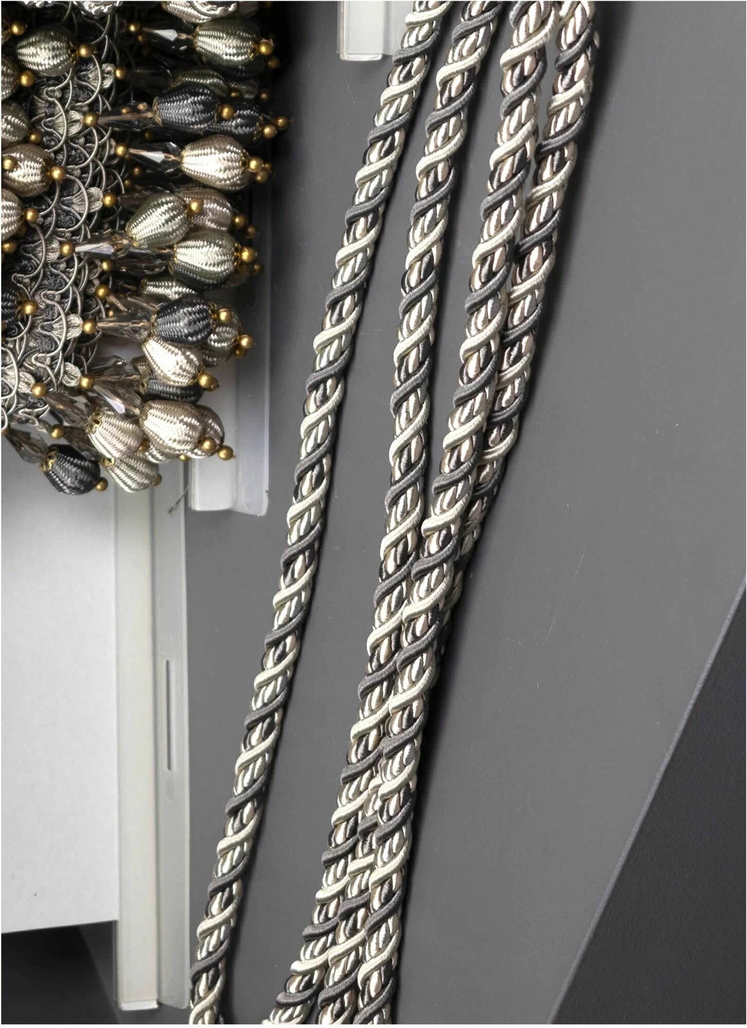 Шнур премиум для штор, покрывала, подушек / Турция / Ширина 1 см