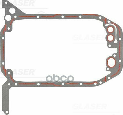 Прокладка поддона ДВС Audi 80, 100, A4, A6, A8 2.6-2.8 91- GLASER арт. X5444001