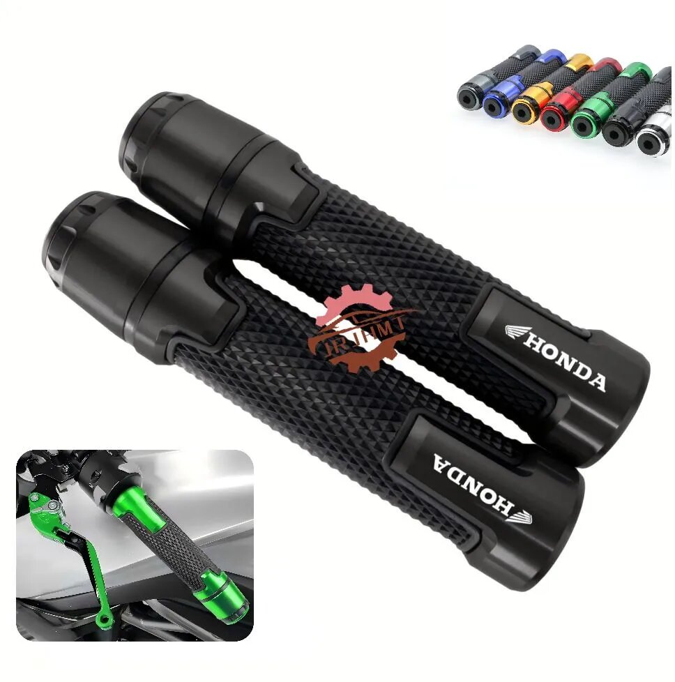 Для Honda CBR500R CB500F/X CB900Hornet ST1300/A CB919 Hornet250 CT125 SH125i SH150i SH300 2002-2025 аксессуаров с резиновой втулкой из алюминиевого сплава для мотоцикла Хонда 200 201 202 0123456789