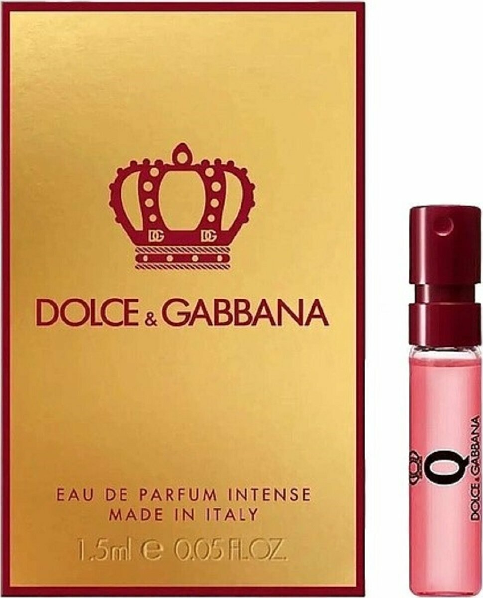 Парфюмерная вода женская Dolce & Gabbana "Q" QUEEN Intense 1,5мл (edP - eau de Parfum)