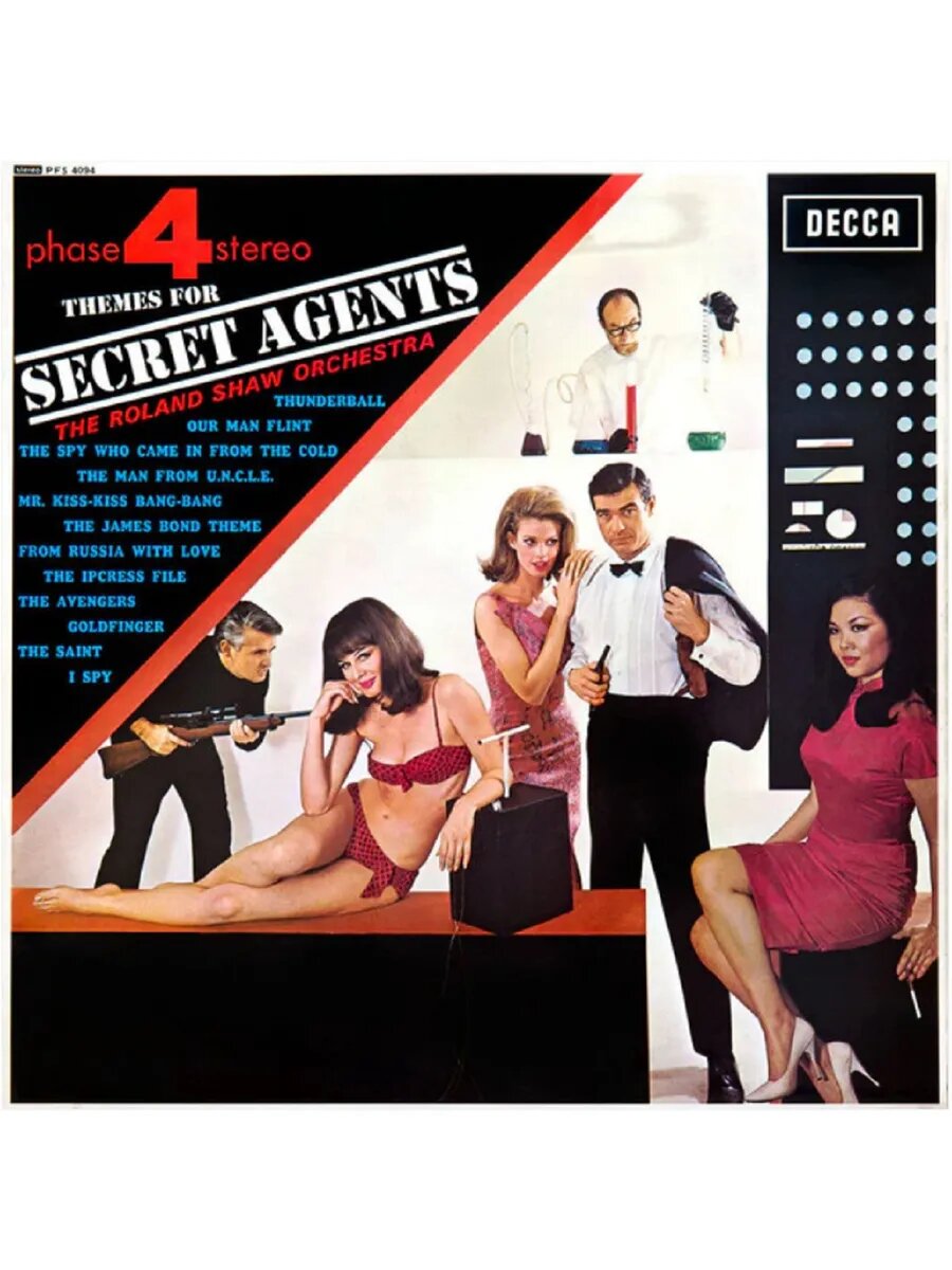 Roland Shaw And His Orchestra… For Secret. LP Винил
