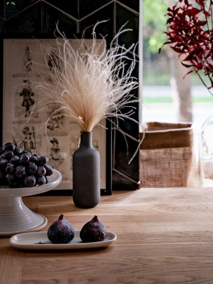 Набор сухоцветов Ковыль натуральный, неокрашенный, 200 веточек до 50 см