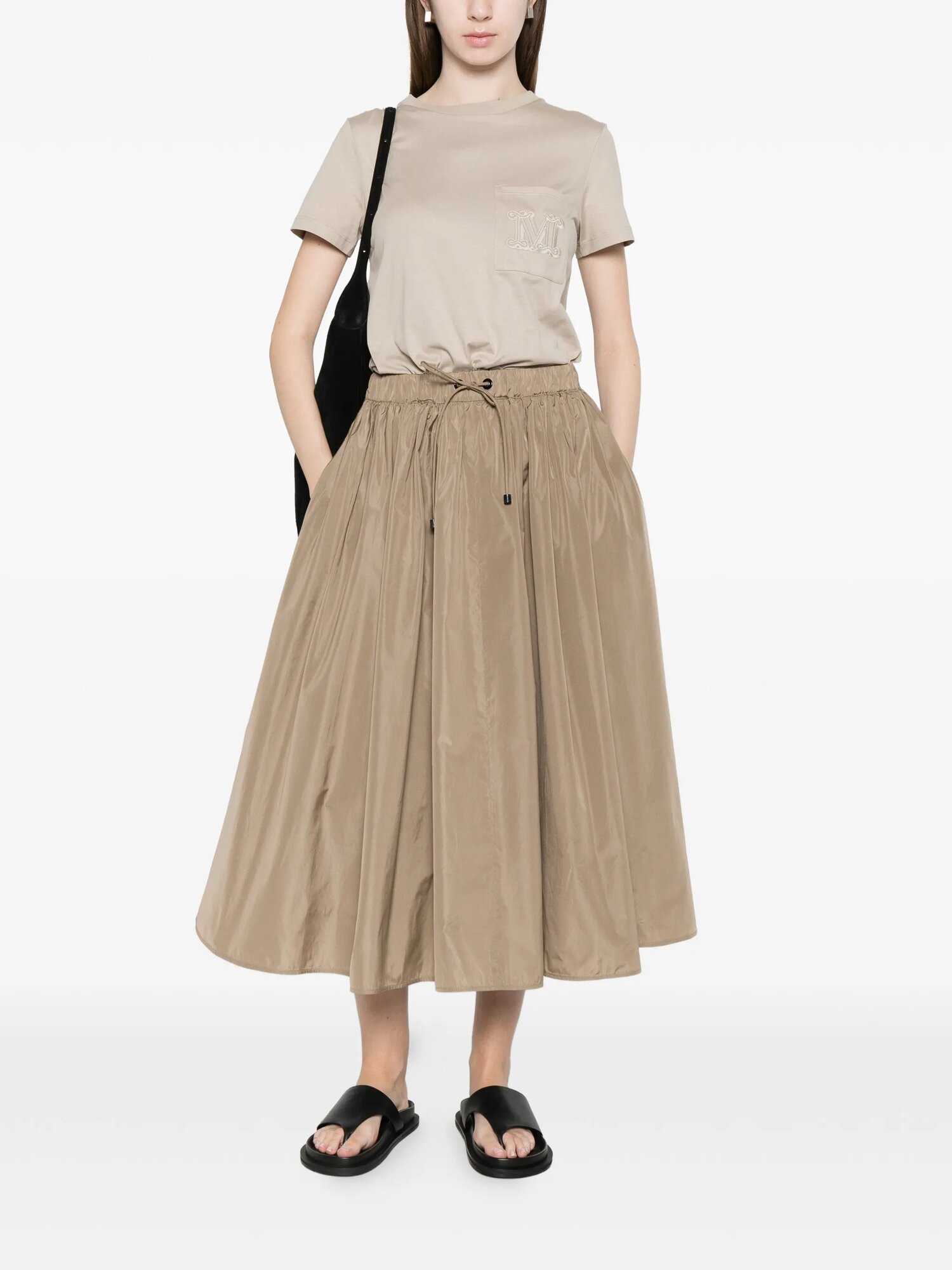 Юбка Max Mara, размер 42, разноцветный — фото 1
