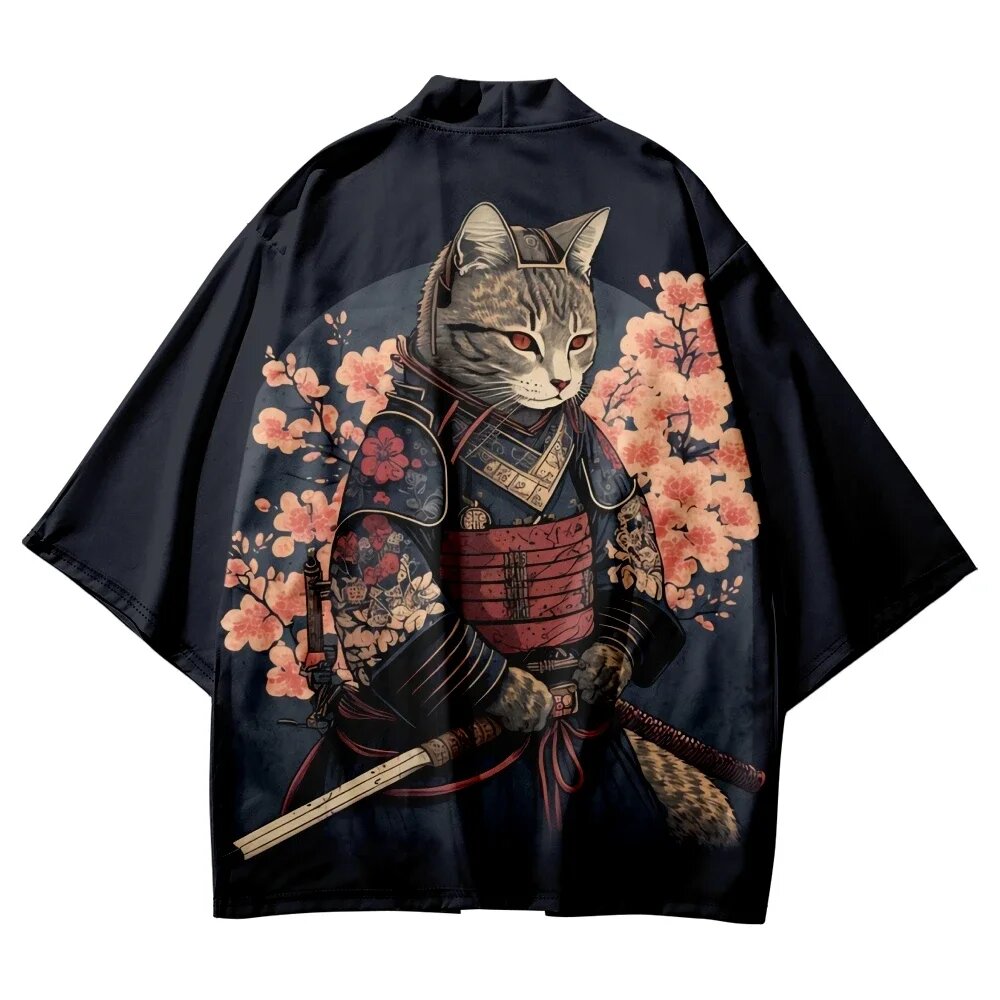 Хаори с котом самураем, косплей, S, CAT 3