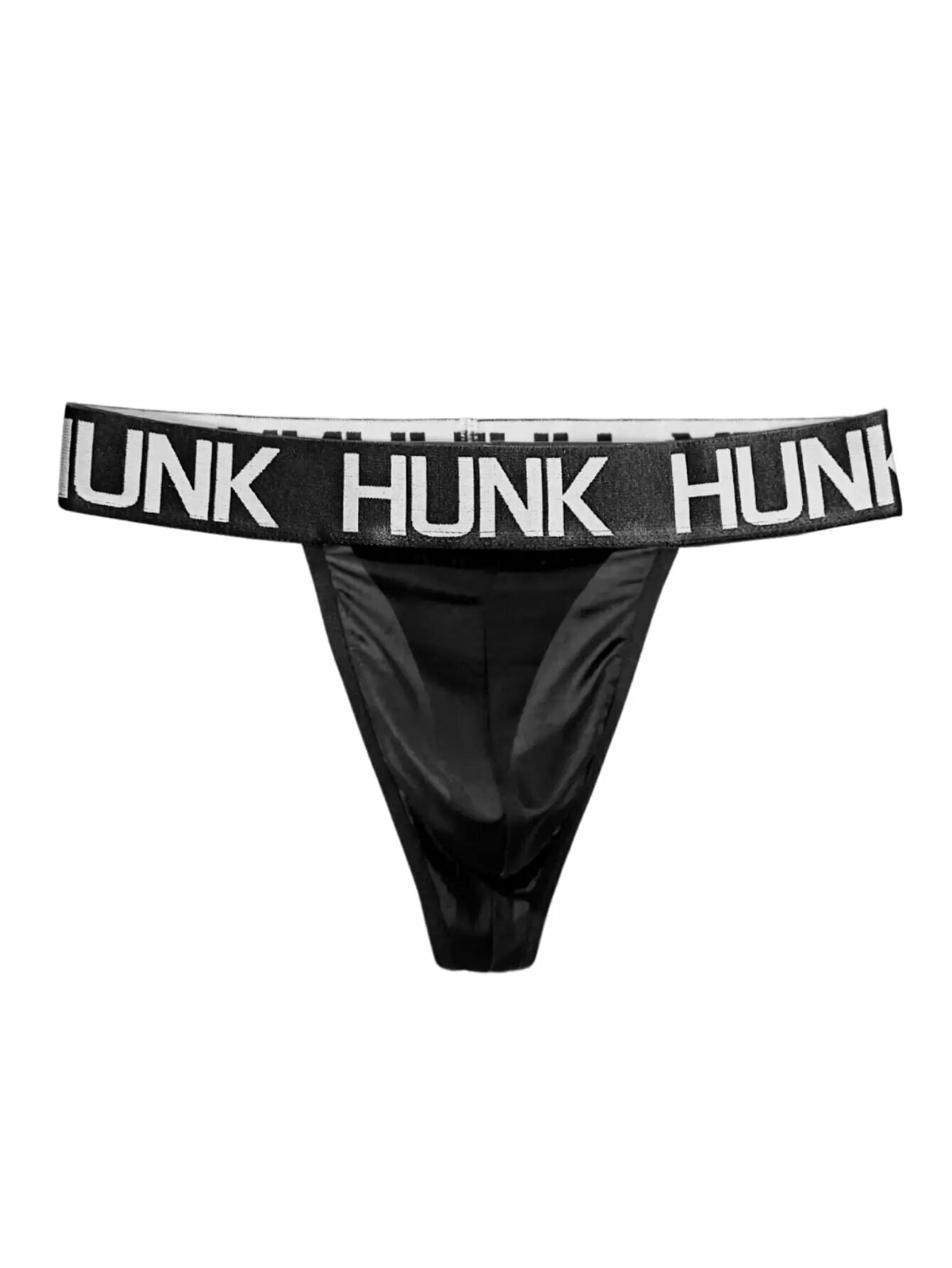Мужские стринги Hunk черные, размер M